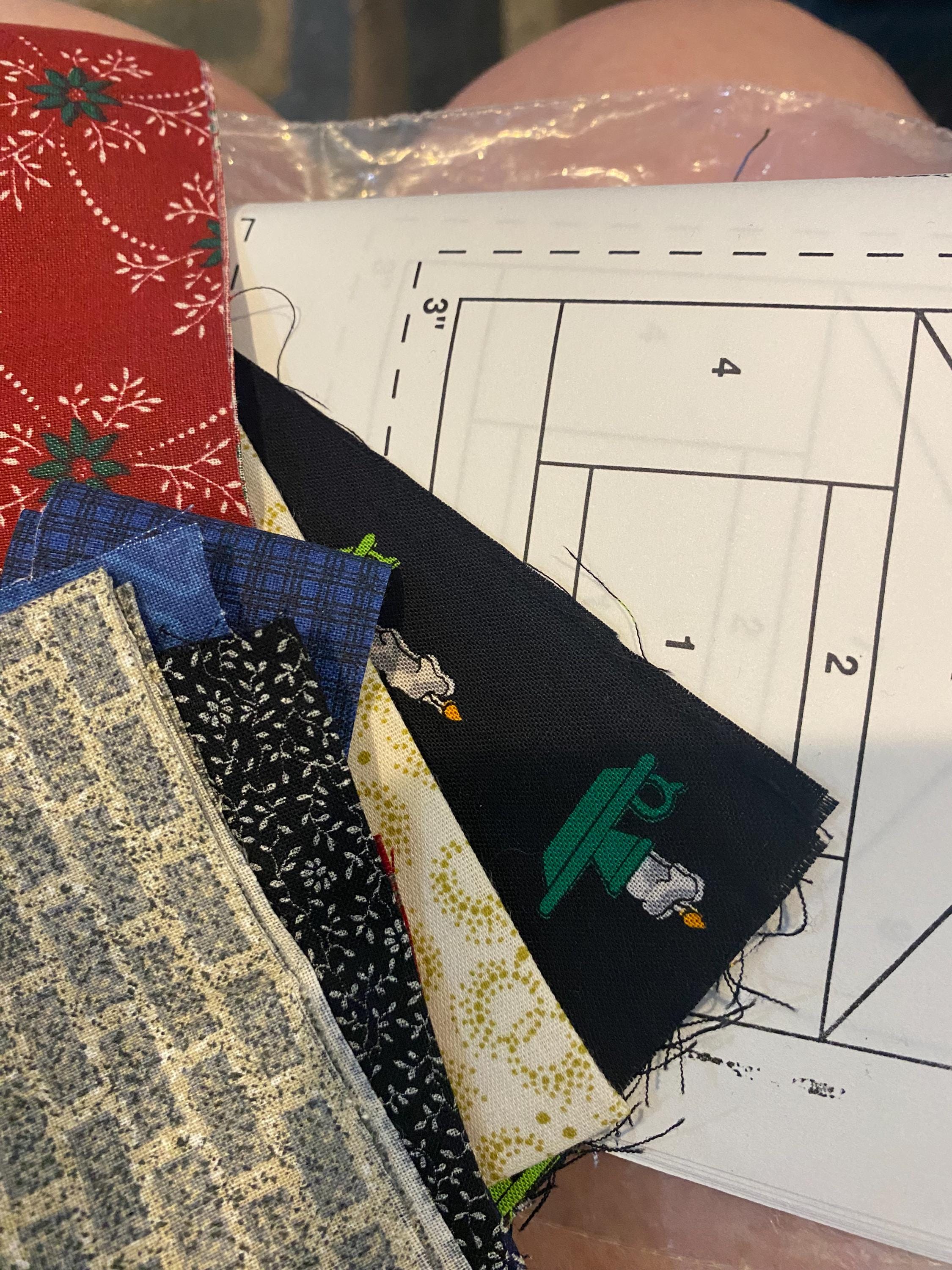 Holiday House Quilt by Number Mini Quilt Block / Wallhanging Kit ...
