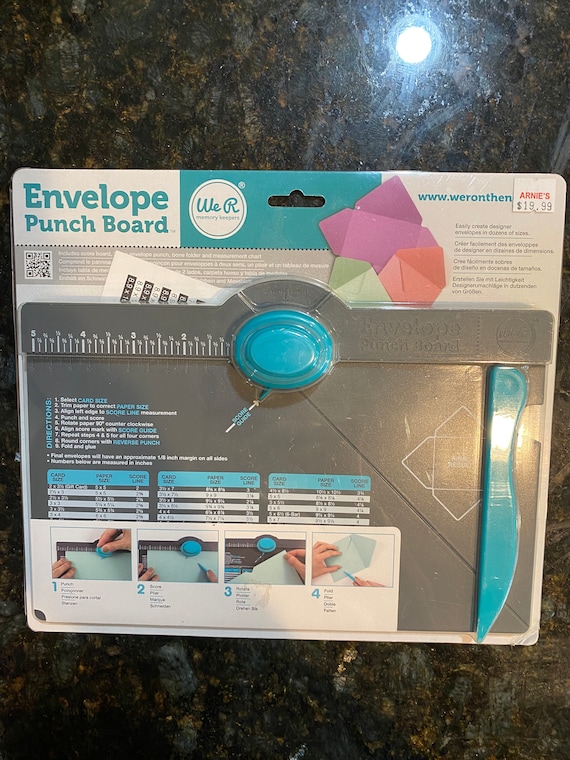 Envelope Punch Board Make Envelopes / Paper Edge / Punch | Etsy