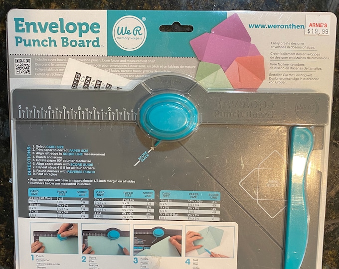 Envelope Punch Board Make Envelopes / Paper Edge / Punch - Etsy