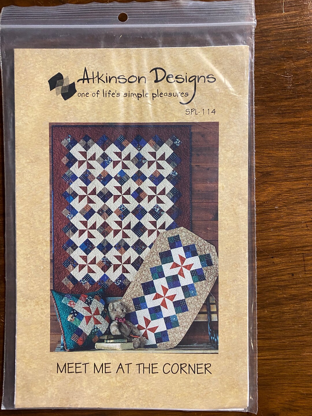 Meet Me at the Corner - Quilt Pattern, Atkinson Designs - #SPL-114 ...