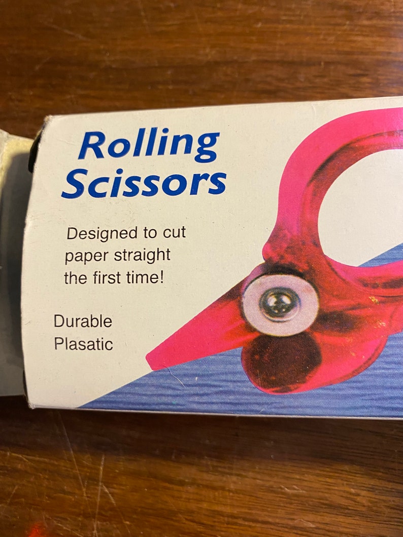 Rolling Scissors - Round Blade - Paper Cutting Edge - Decoupage ...