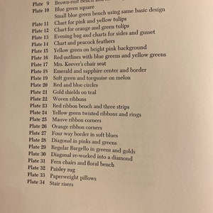 Four Way Bargello Needlepoint - Dorothy Kaestner 1974 Canvas Embroidery ...