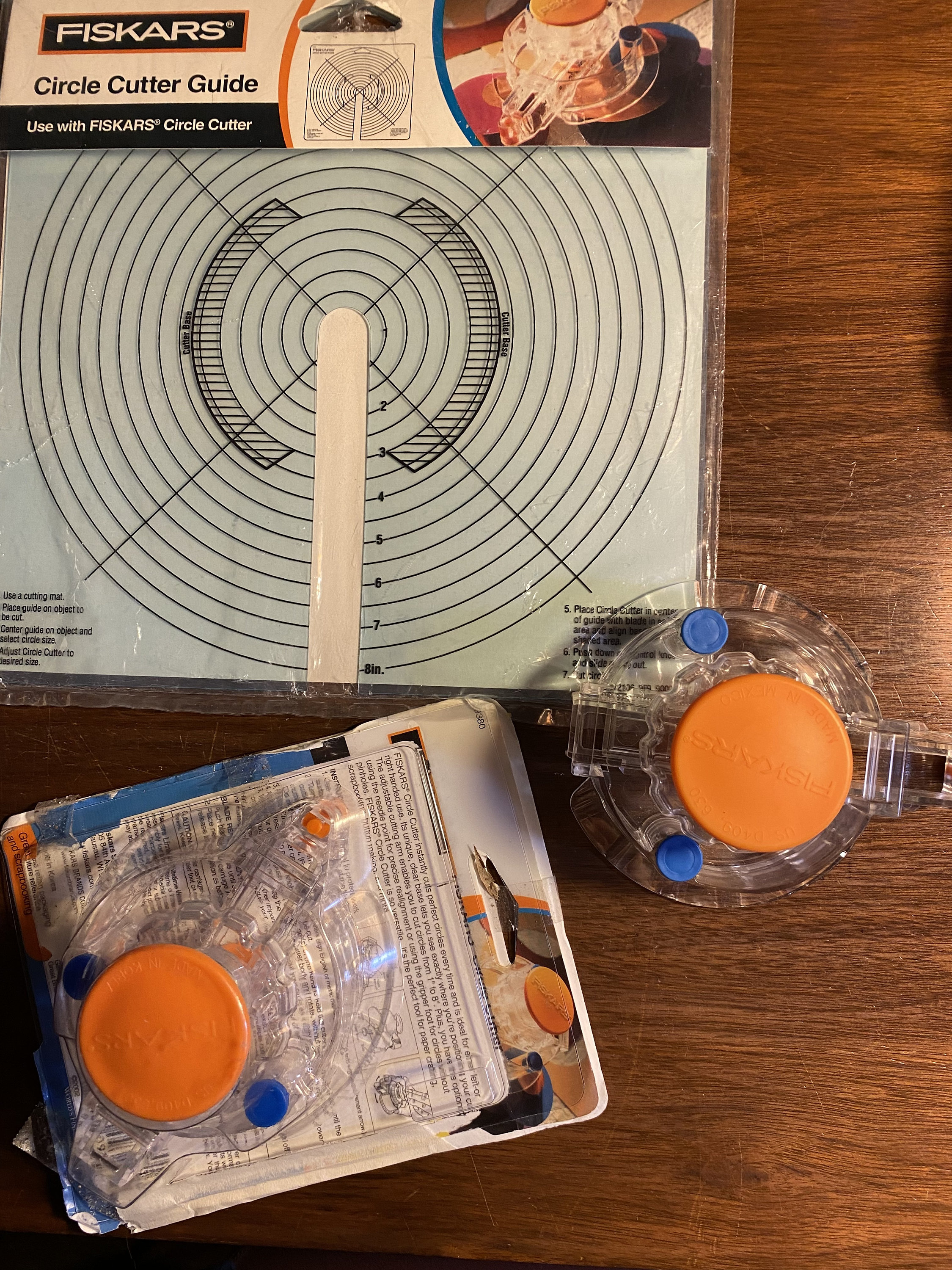 Fiskars Circle Cutter / Paper Punch or Choose Cutter Guide - Crafting ...