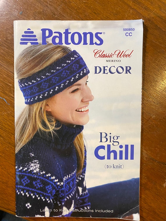 Patons Beehive Classic Wool Merino Big Chill 2007 Knitting - Etsy