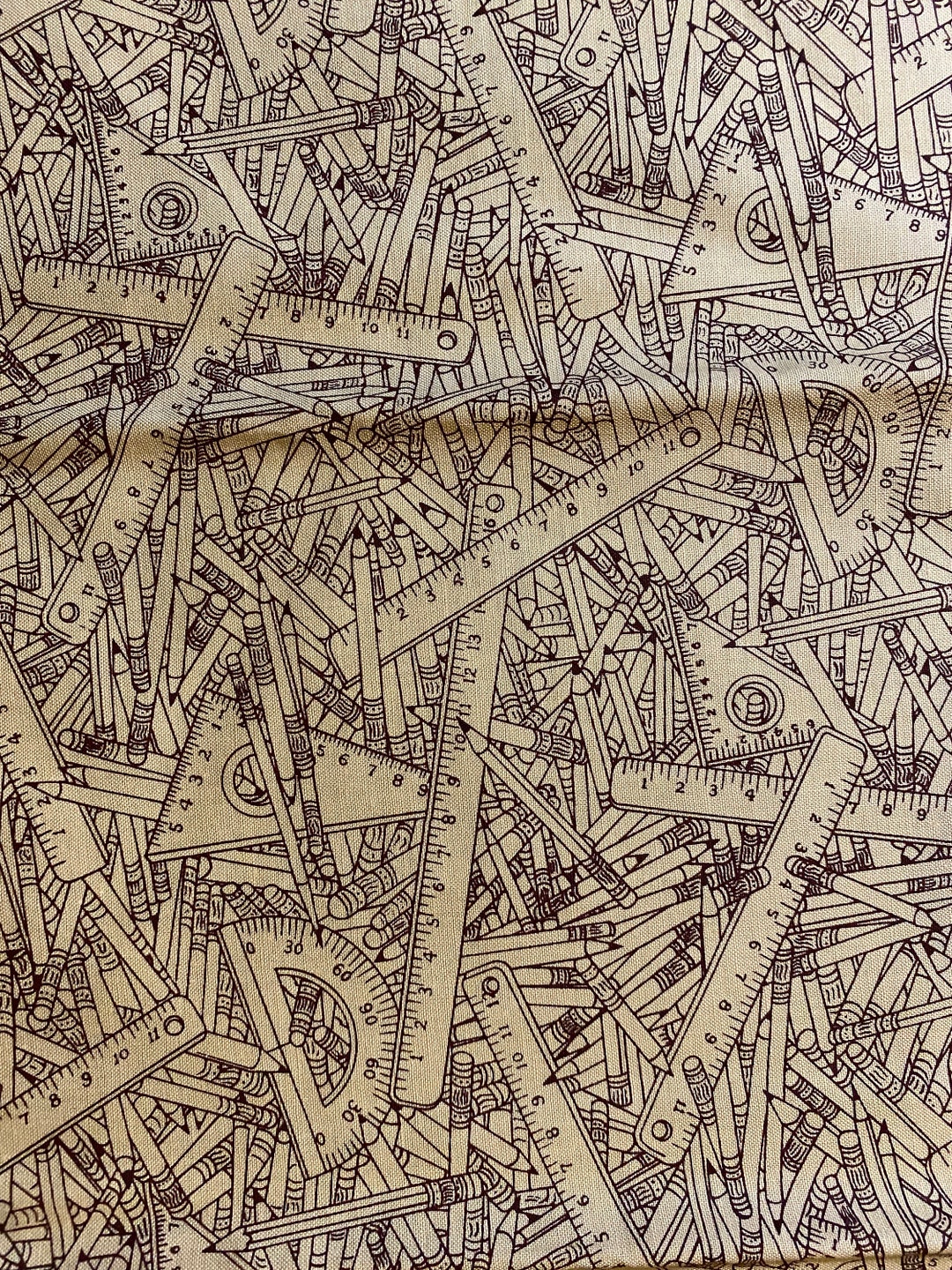 Engineering / Mathimatician Print Fabric Jane Mcclutchy Choose Size ...