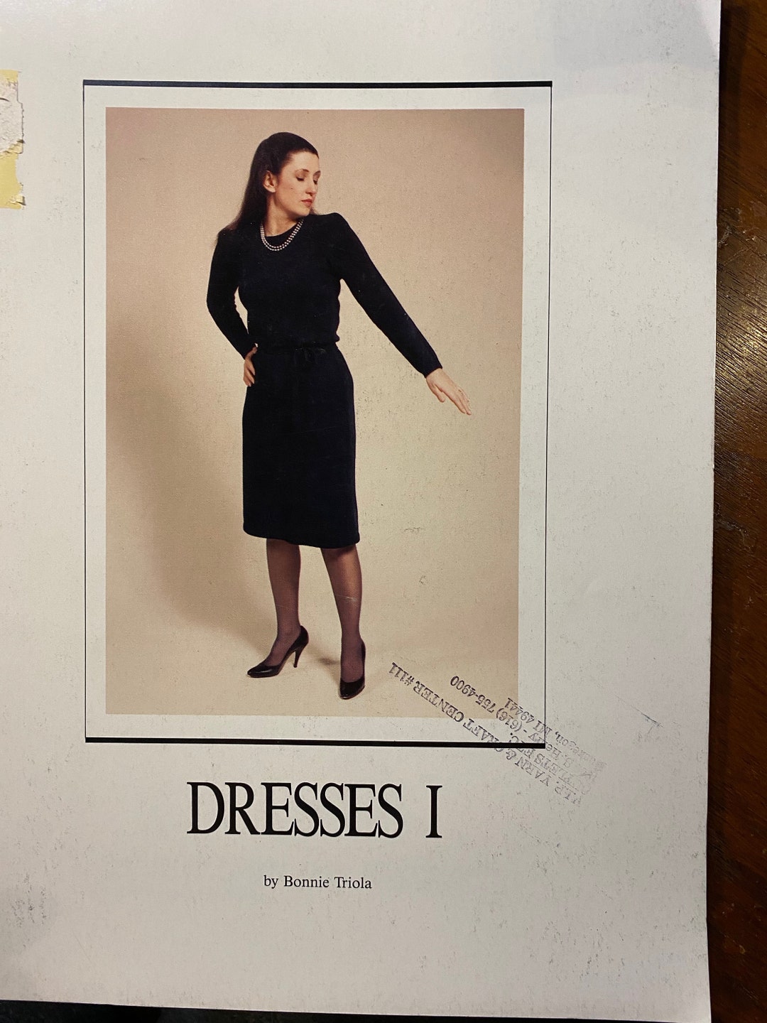 Dresses I - Machine Knits - Bonnie Triola - 1984 - Guide Instructions ...