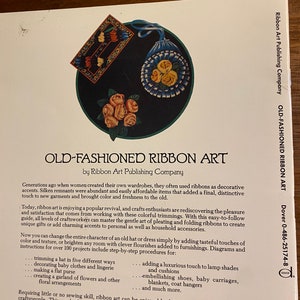 Old Fashioned Ribbon Art Designs for Accessories and Decorations - Etsy