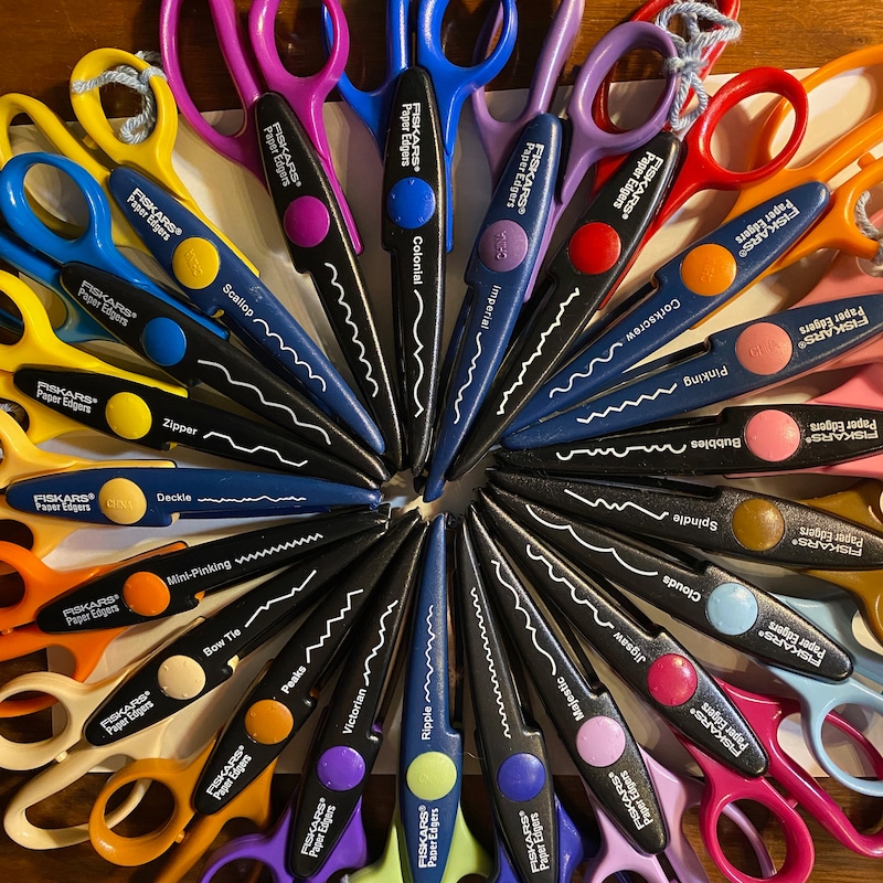 Decorative Edge Craft Scissors - Etsy