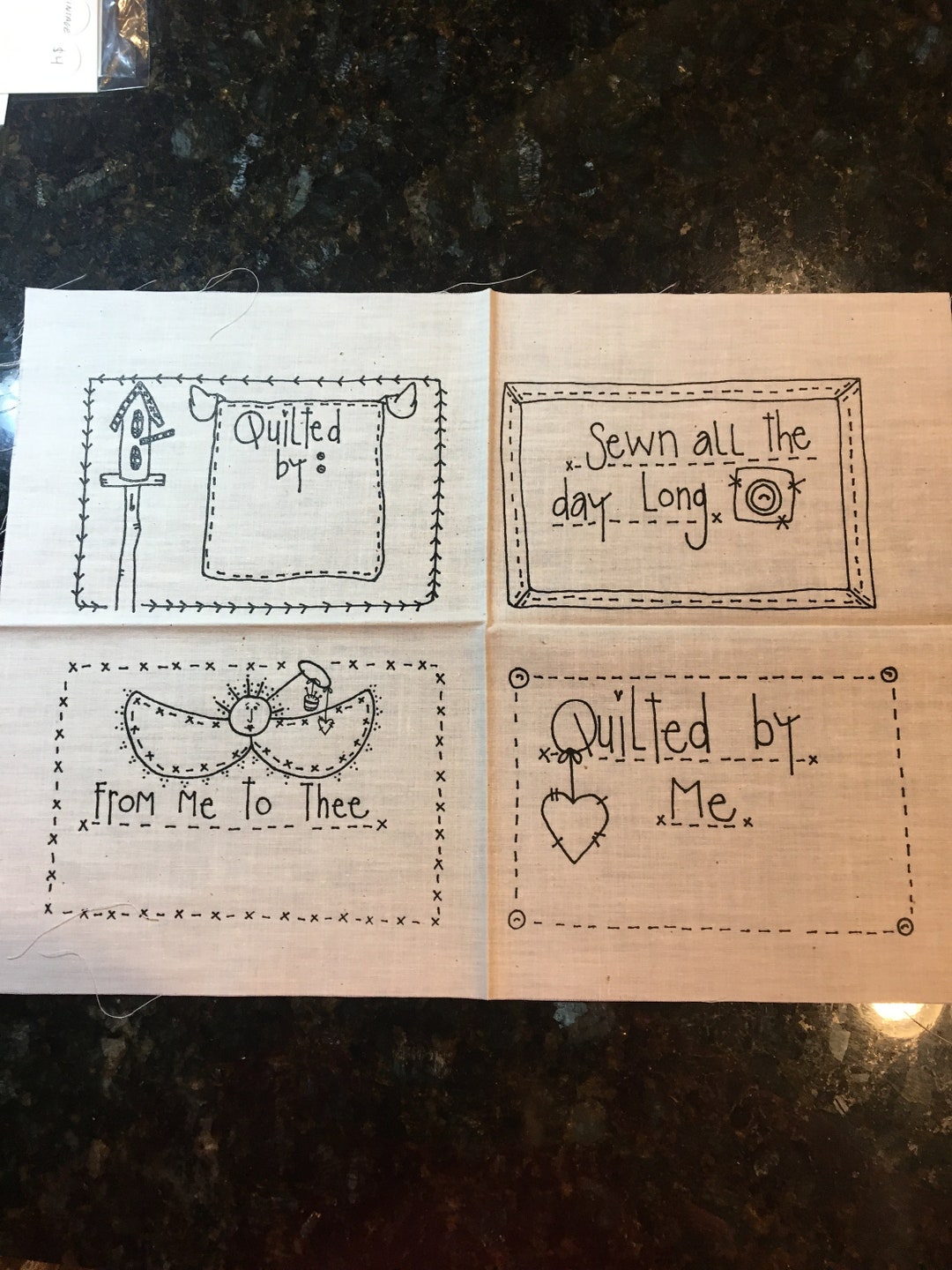 QUILT Labels BLANK Ready for You to Personalize Your Projects - 4 ...