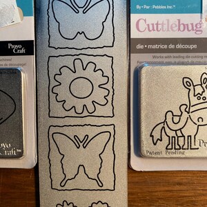 Butterfly Dog Horse Baby Flower Hat Pick Cuttlebug for Roller Machine ...