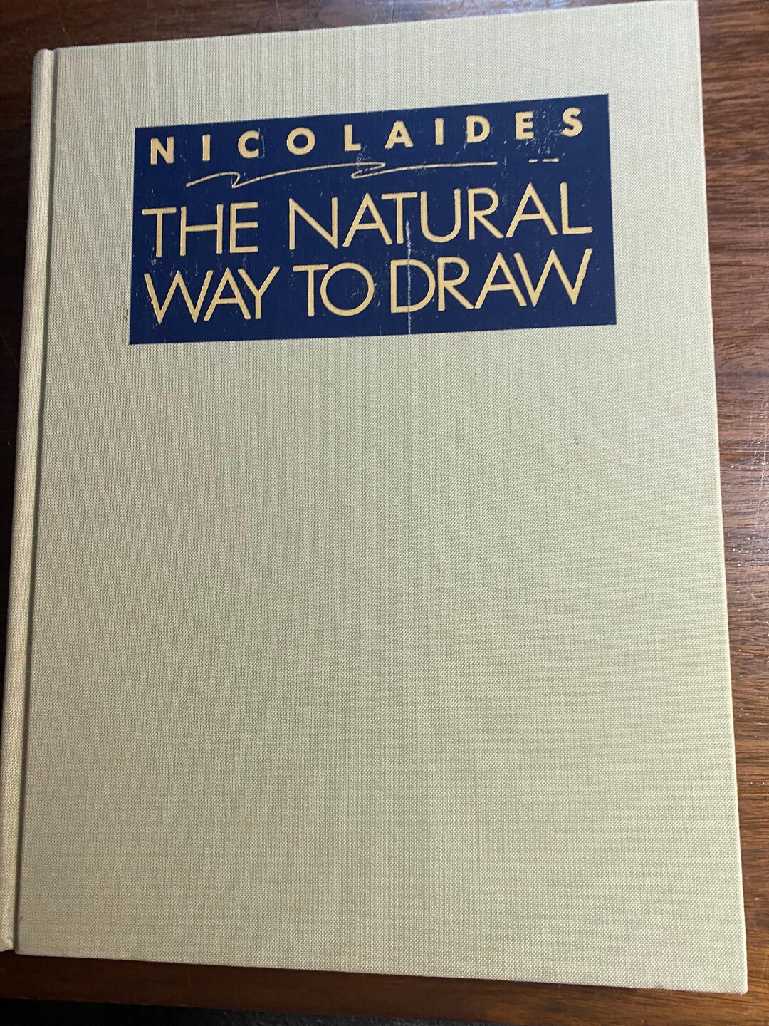 Natural Way to Draw, A Working Plan for Art Study - Kimon Nicolaides ...