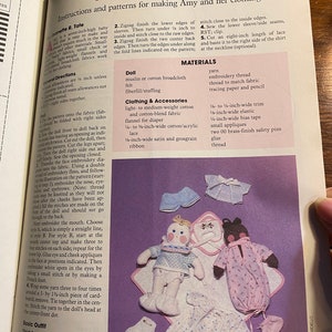 Dollmaking Magazine Projects & Plans Vol 4 No 2 Summer 1988 - Patterns ...