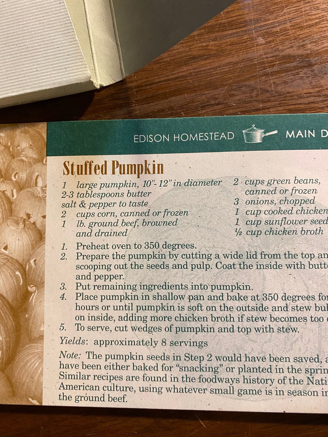 Taste of History Recipe Collection Cards Cook Book: - Etsy