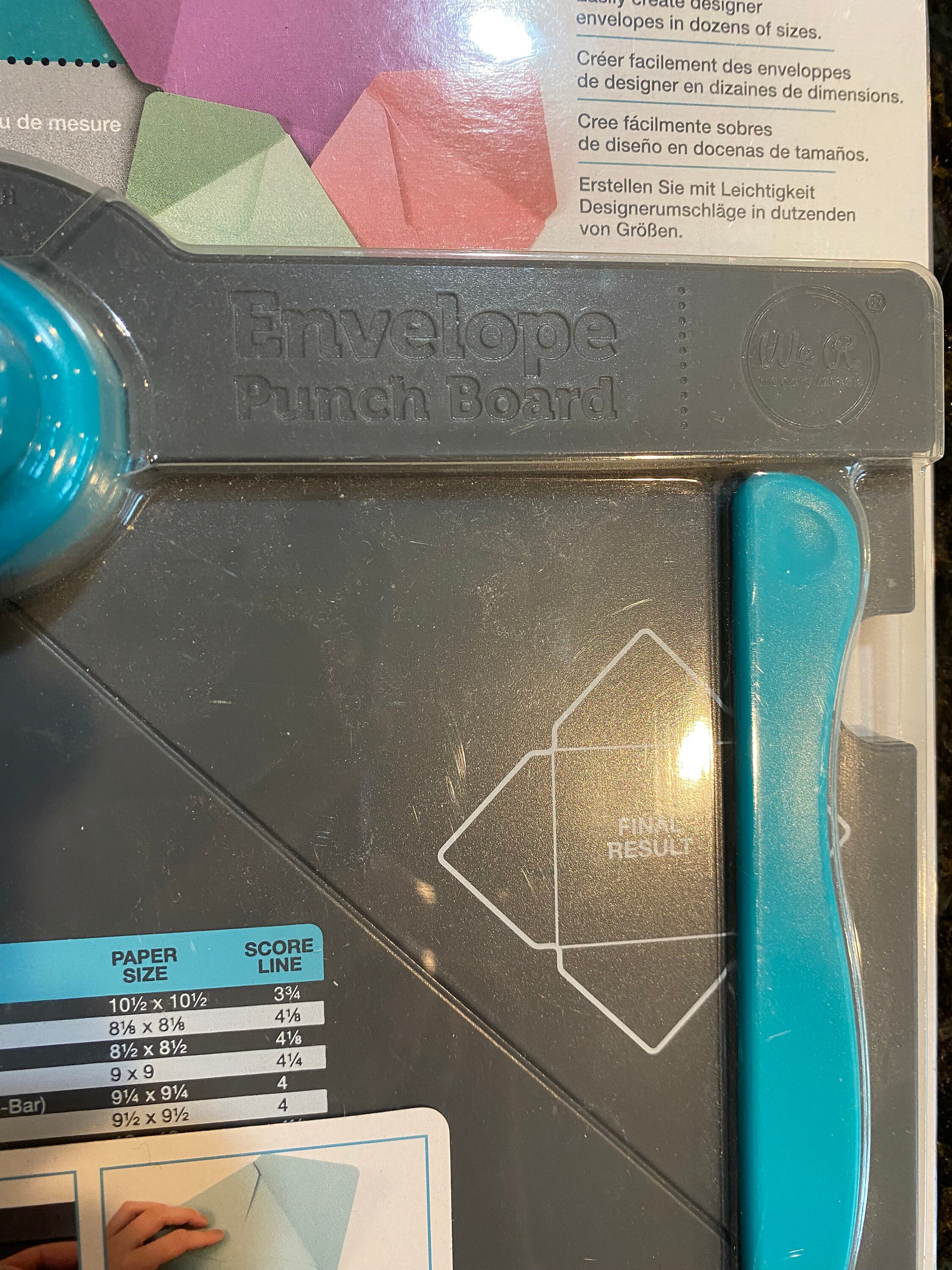 Envelope Punch Board Make Envelopes / Paper Edge / Punch | Etsy