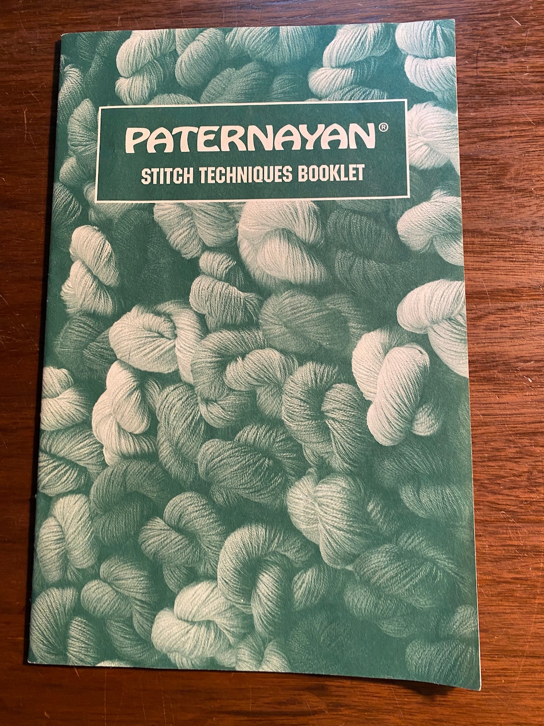 Paternayan Stitch Techniques Booklet - Crewel Needlepoint Embroidery ...