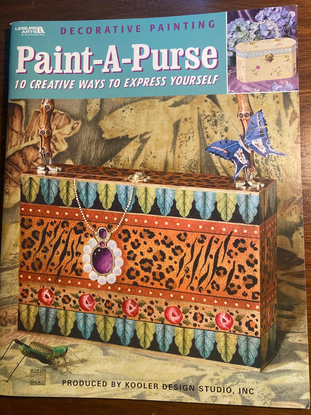 Paint A Purse Decorative Painting - Painting Techniques Acrylic / Tole ...