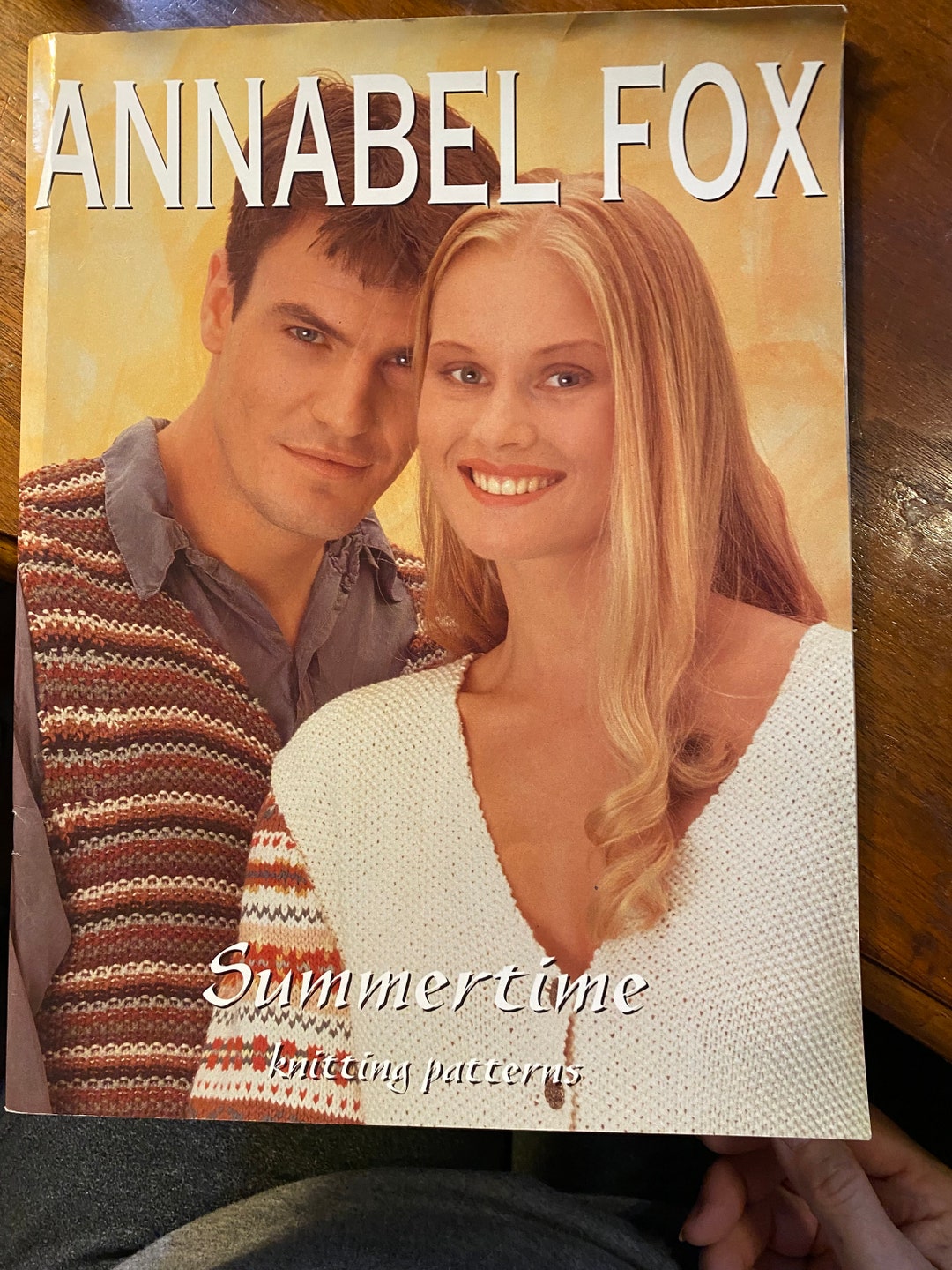 Annabel Fox Summer Time Collection 1995 Adult Knit Beach Covers ...