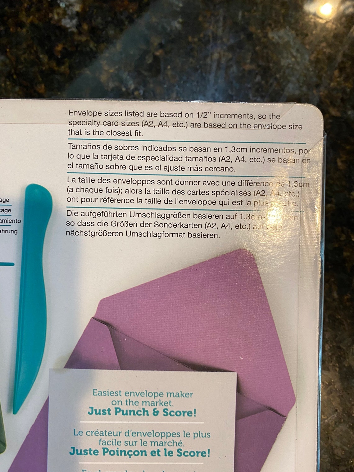 Envelope Punch Board Make Envelopes / Paper Edge / Punch | Etsy