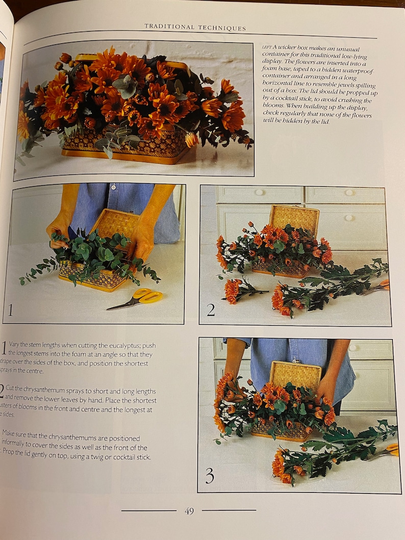 Complete Flower Arranging Book S Conder S Phillips P | Etsy