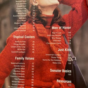 Family Circle Easy Sweaters 50 Knit & Crochet Fashions - Family Designs ...