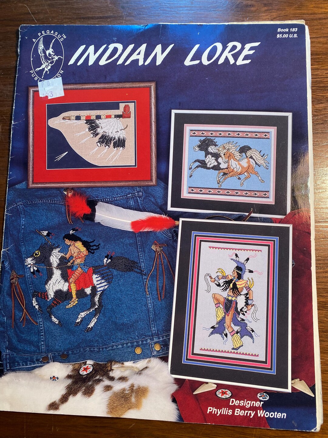 Indian Lore Cross Stitch Charts - Phyllis Wooten - 1992 - Pegasus Bk ...
