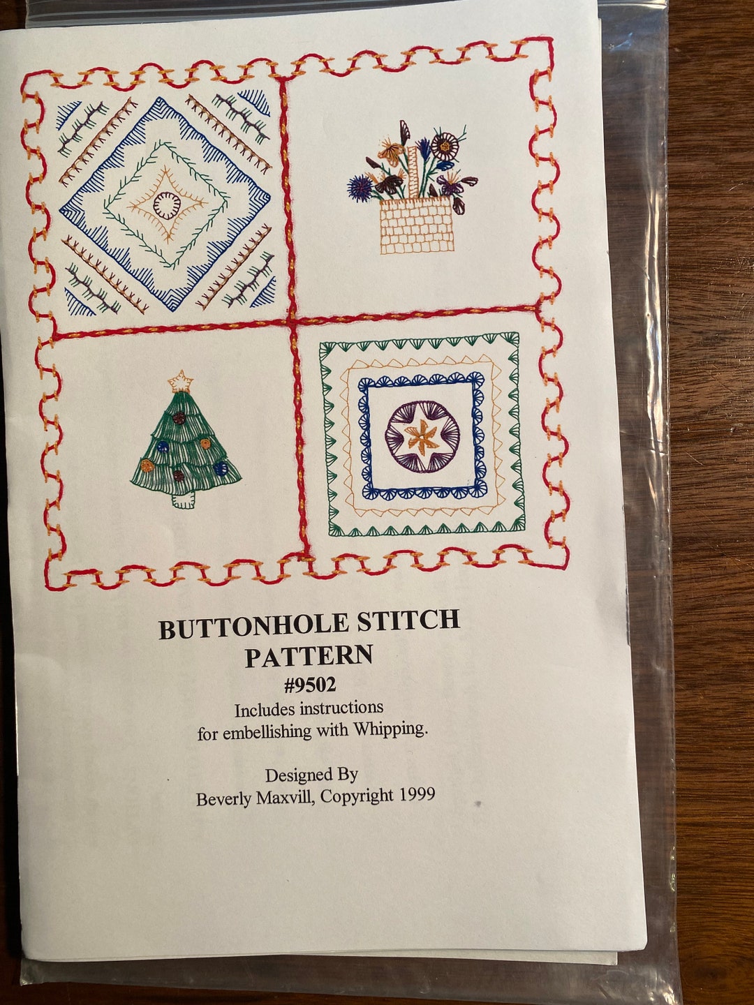 Buttonhole Stitch Embroidery Pattern for Beginners - Add to Quilts ...