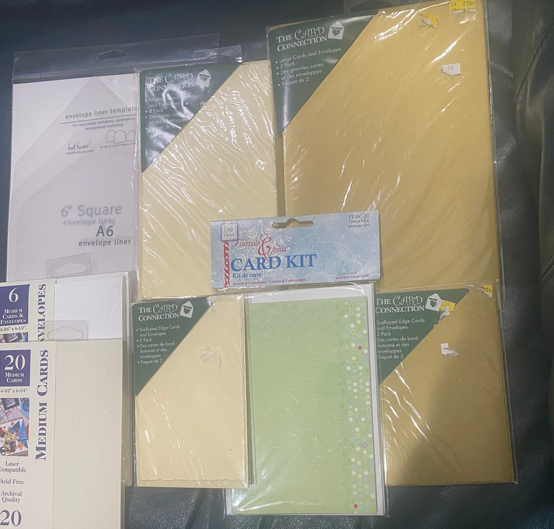 Blank Greeting Cards - Use in Your Paper Crafting Projects - Choose ...