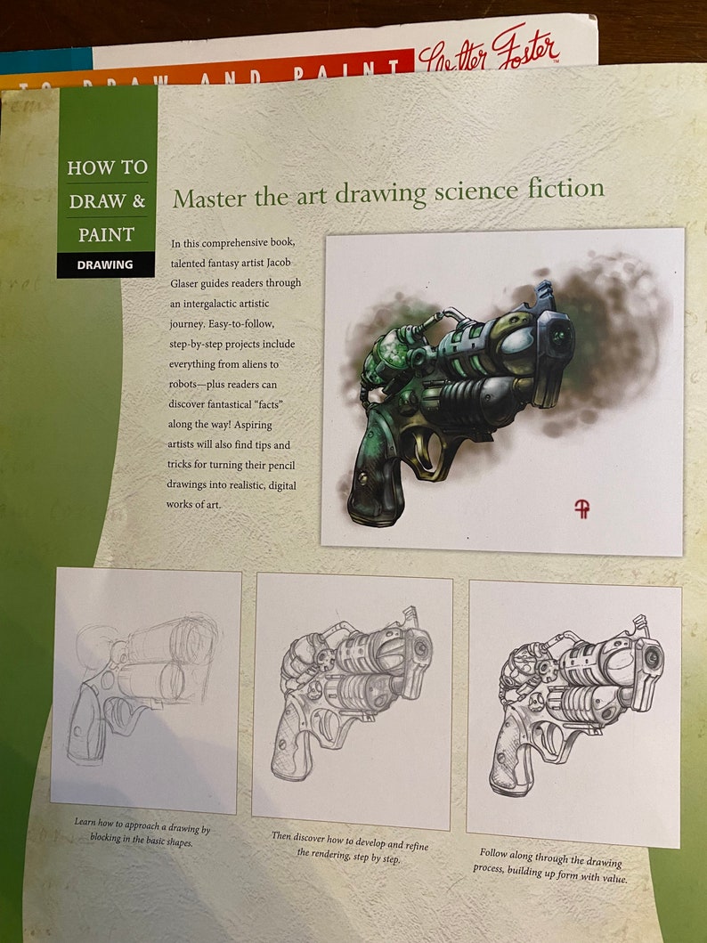 Drawing Science Fiction How to Draw Paint Jacob Glaser - Etsy