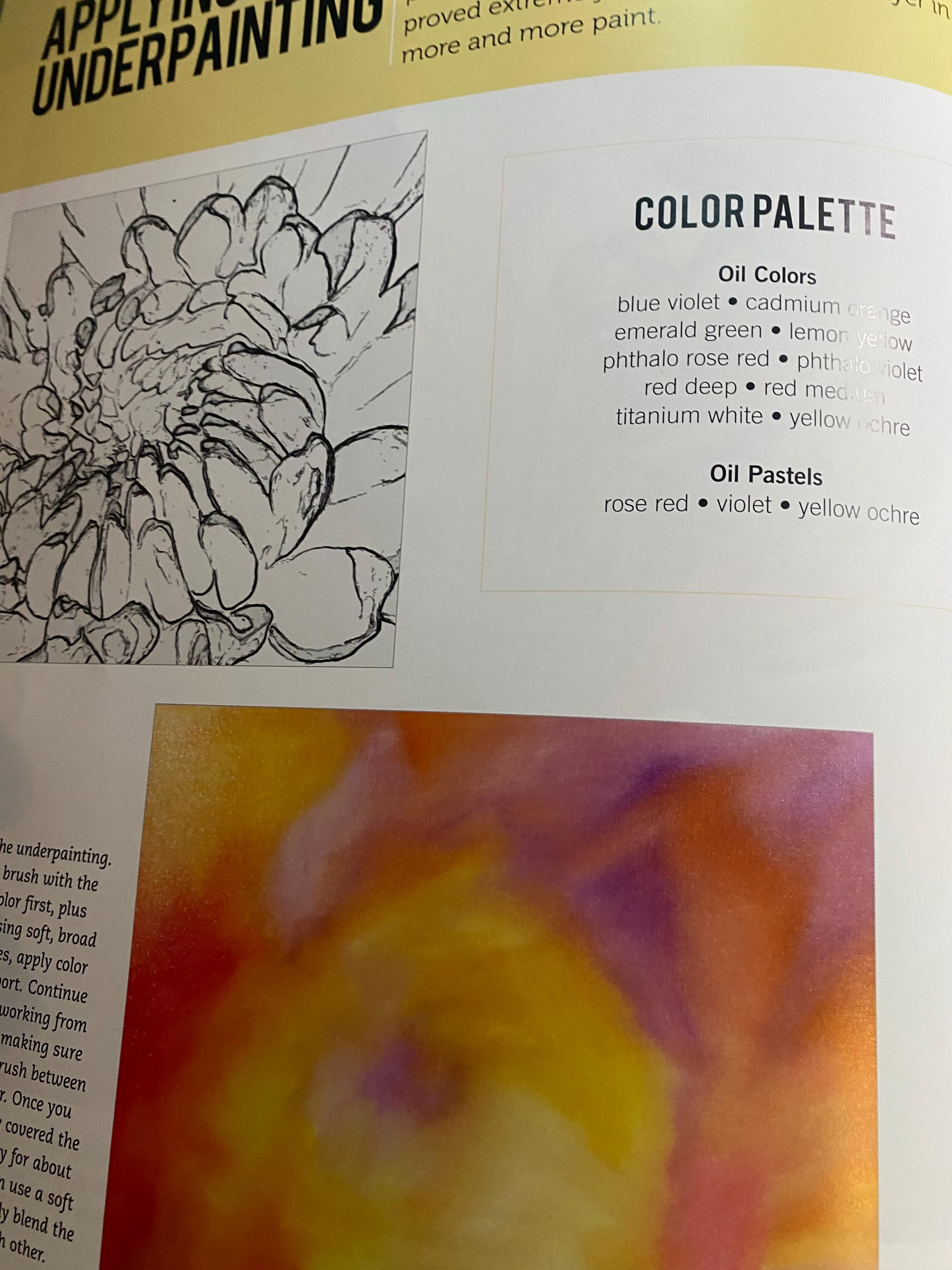Flowers in Oil / Acrylic - Learn to Paint - Step by Step - Marcia ...