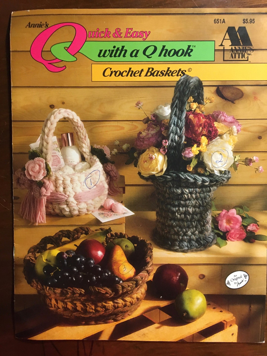 Crochet Baskets Quick & Easy With a Q Hook, Small Basket Designs ...