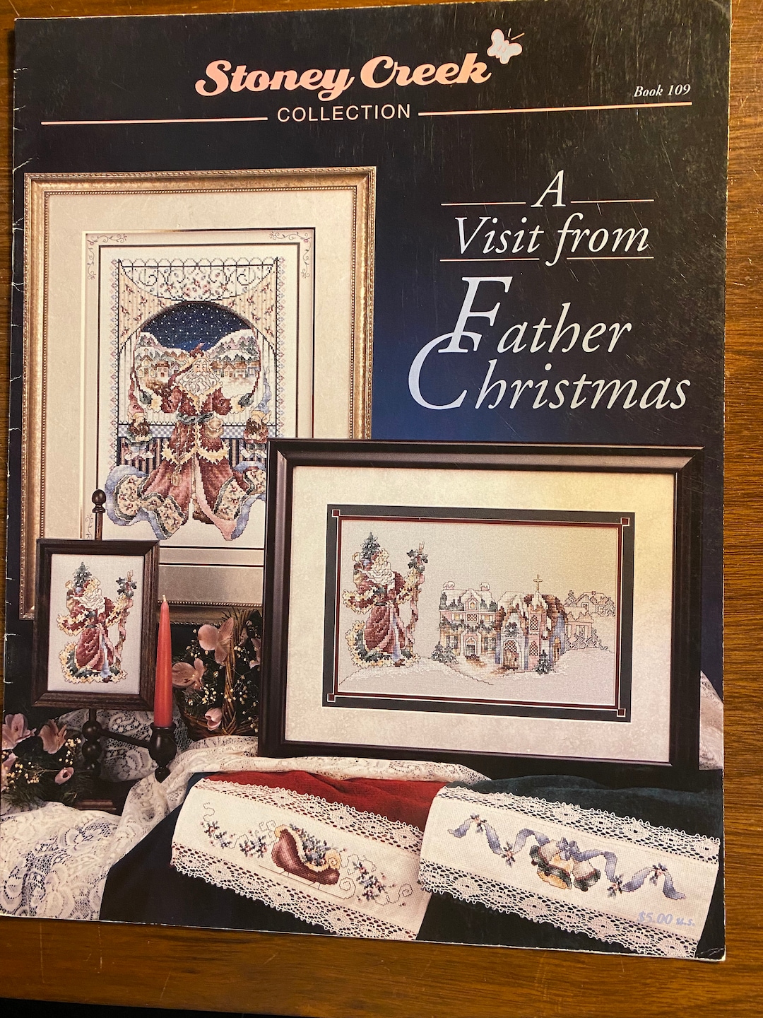 A Visit From Father Christmas Charts - Stoney Creek Cross Stitch ...