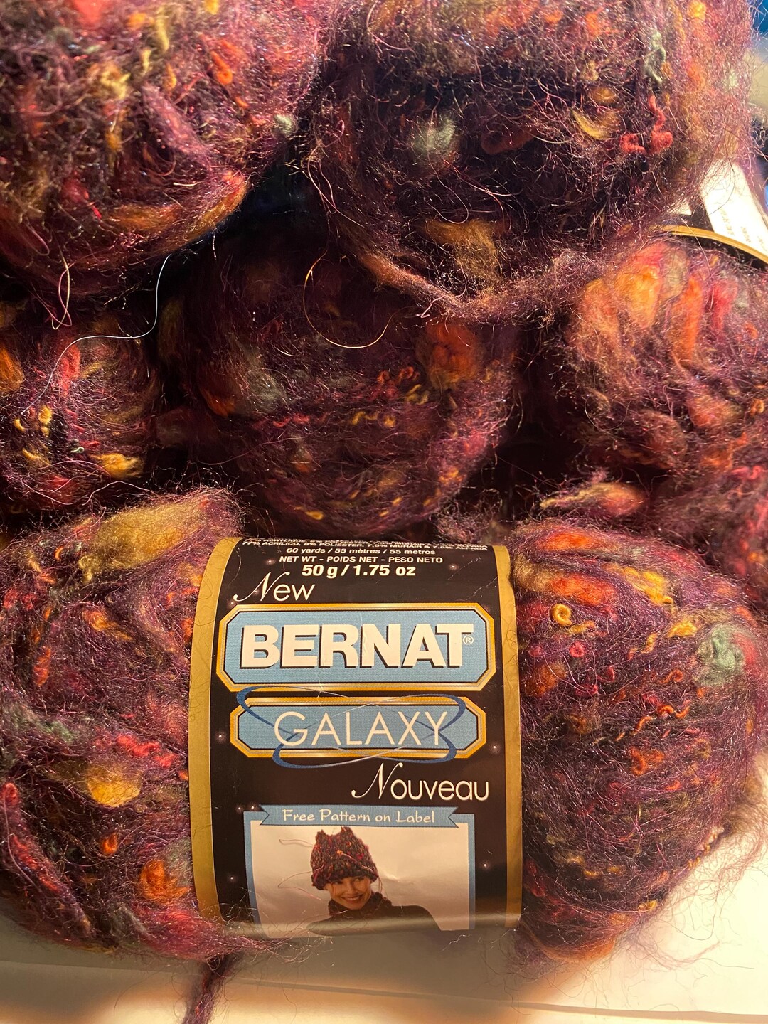 Bernat Galaxy Nouveau Color Deep Space / Purple - 53330 - Knitting ...