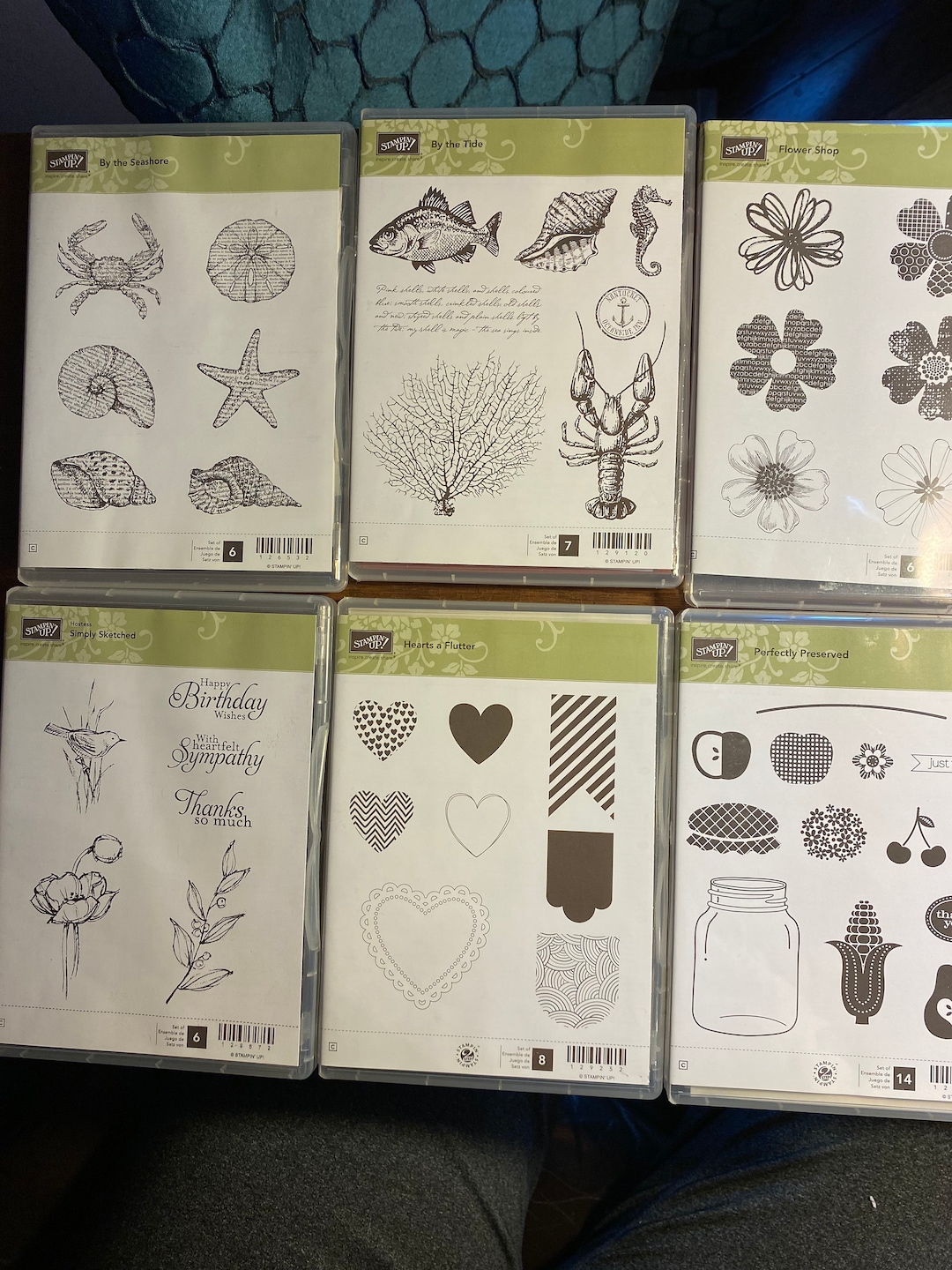 Stampin UP Rubber Stamp Blocks - Choose Design - Paper Crafting, Print ...
