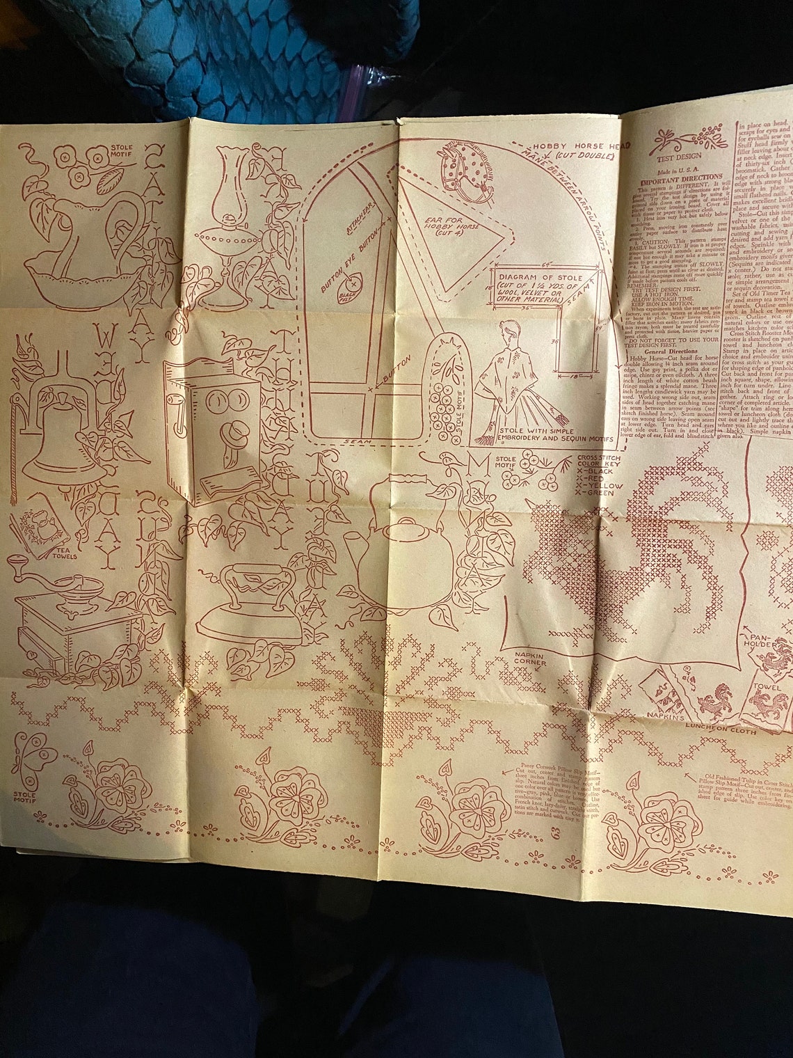 Workbasket Hot Iron Transfers Bedroom Designs Set A - Bib / Quilt ...