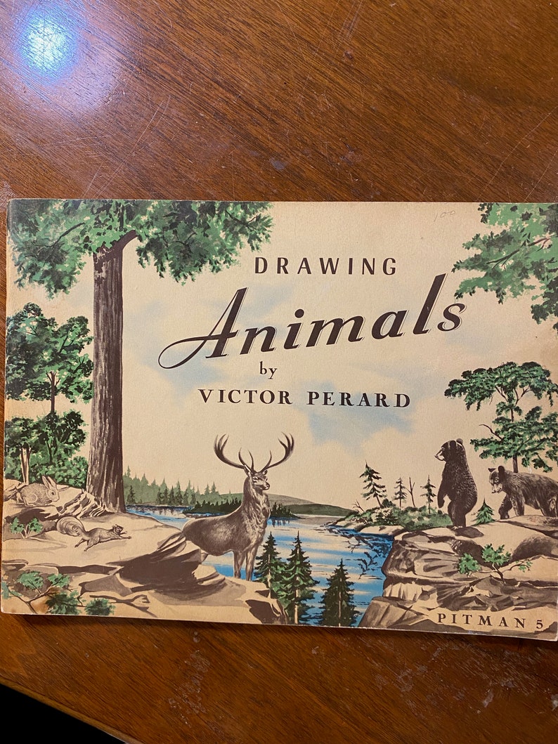 Drawing Animals by Victor Perard, Pitman #5 - 1957 - Techniques, Guide ...