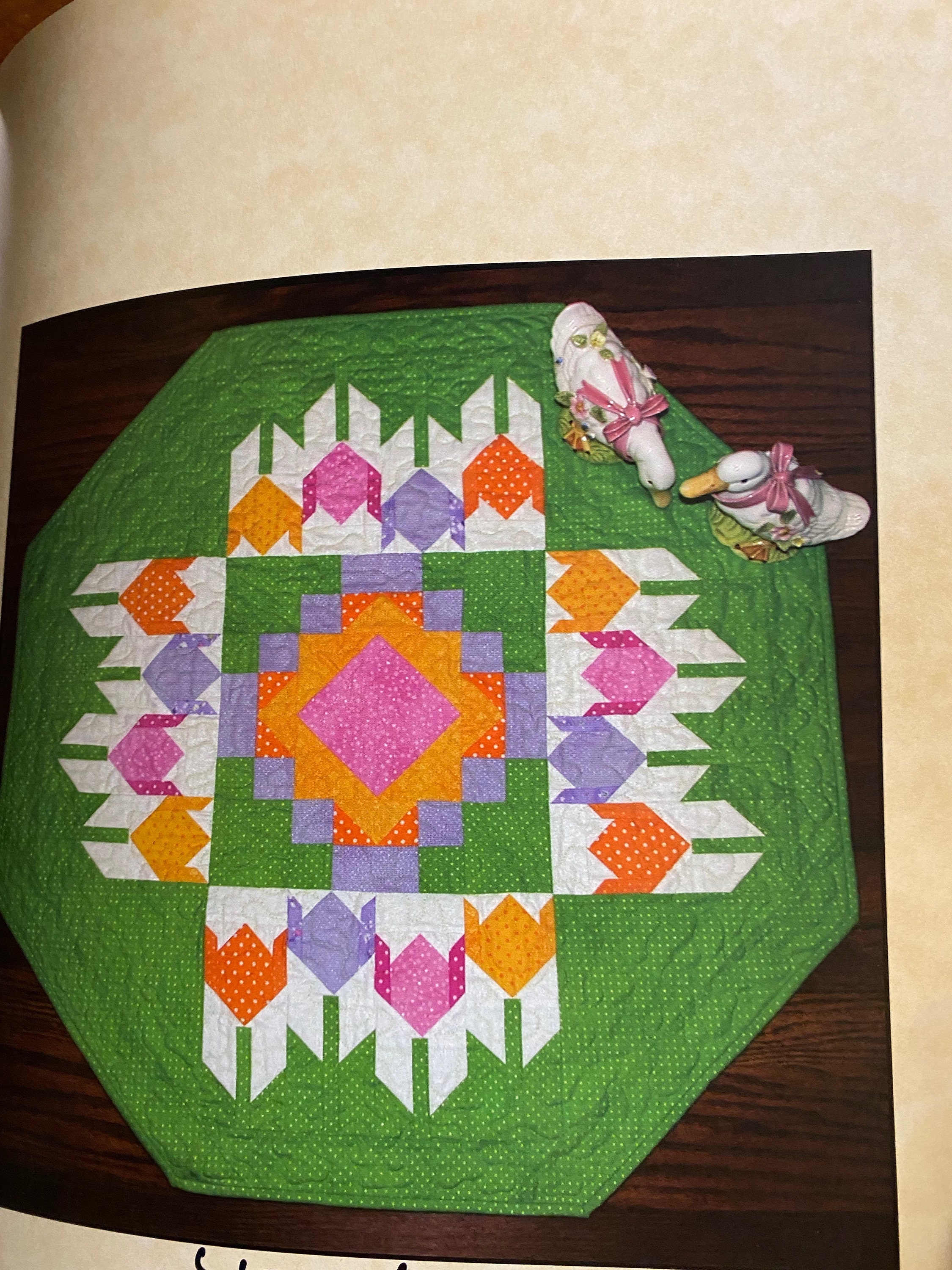 Table Topper Series Card / Poker Table Quilted Cover Book 1 - Etsy