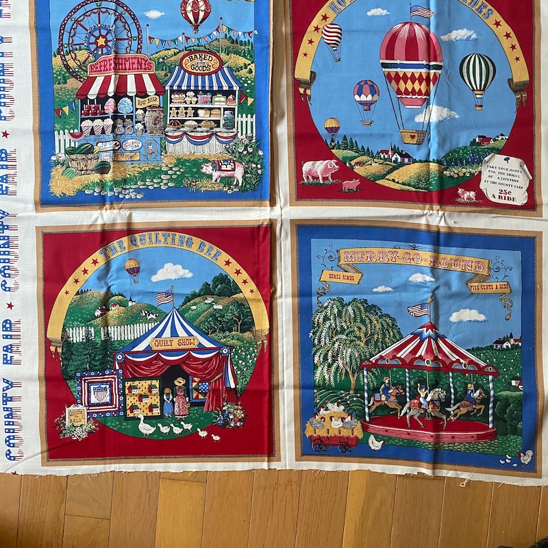 Usa Map Fabric Panel - Etsy