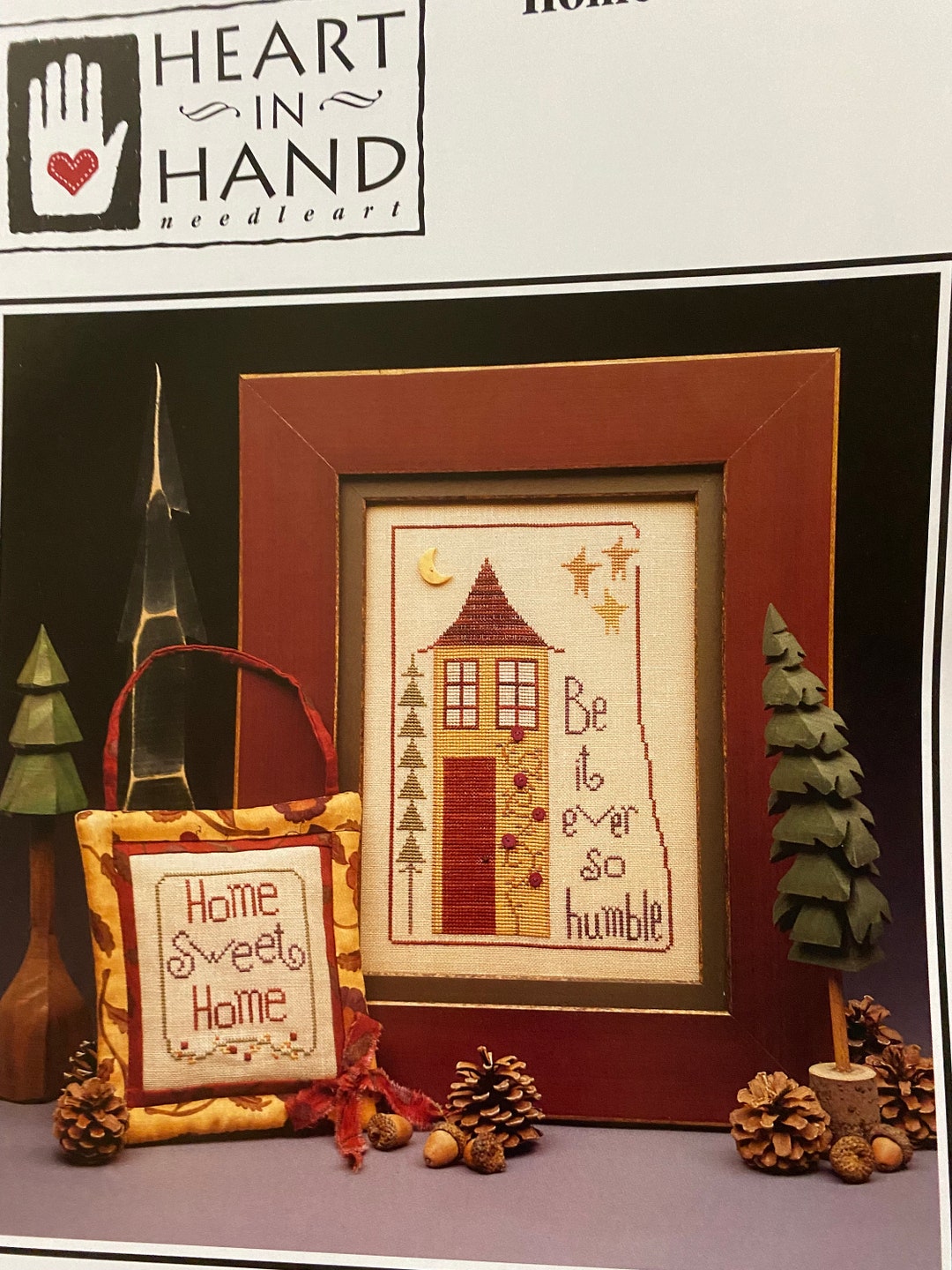 Home Sweet Home - Cross Stitch Charts - Heart in Hand Needleart ...