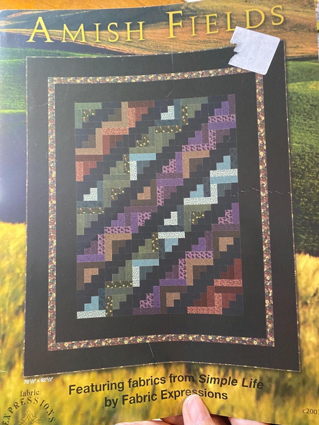 Amish Fields - Quilting Pattern - 2003 - Fabric Expressions - Quilting ...