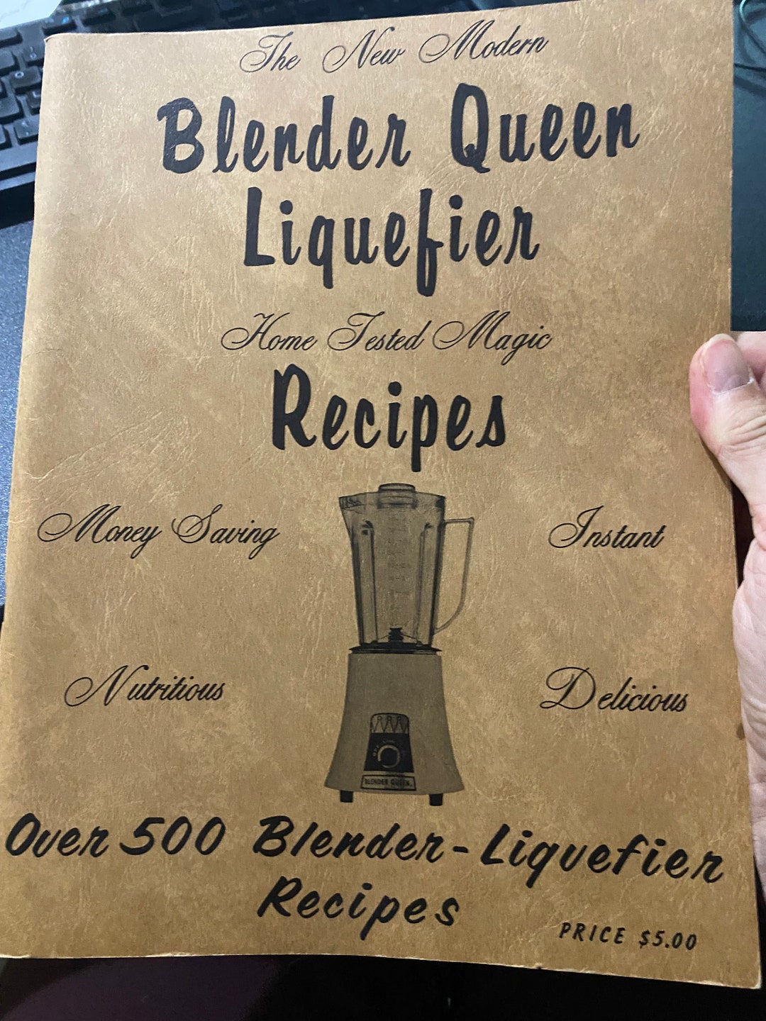 Blender Queen Liquefier Recipes Electric Blender Cookbook - C 1950s ...