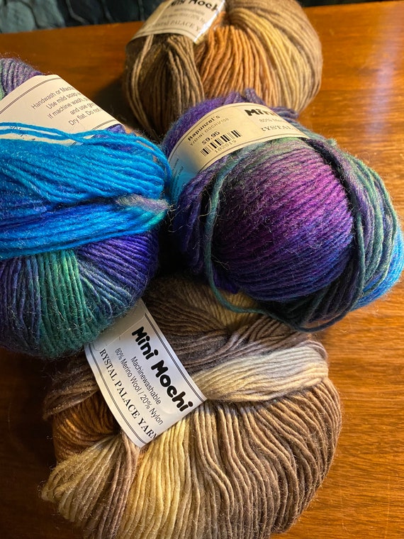Crystal Palace Yarn Mini Mochi Knitting & Crochet Yarn 50 G - Etsy