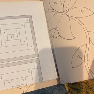 Log Cabin Spring Quilt Block - Vicki Mcgowan / Kathy Hock - Month 12 ...