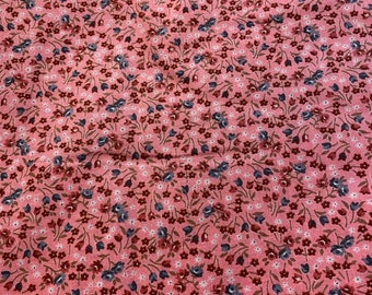 Pink Vintage Fabric - Etsy