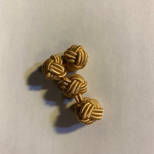 Vintage Buttons Double Chinese Knot Ball Button 1" Long - Choose Color ...