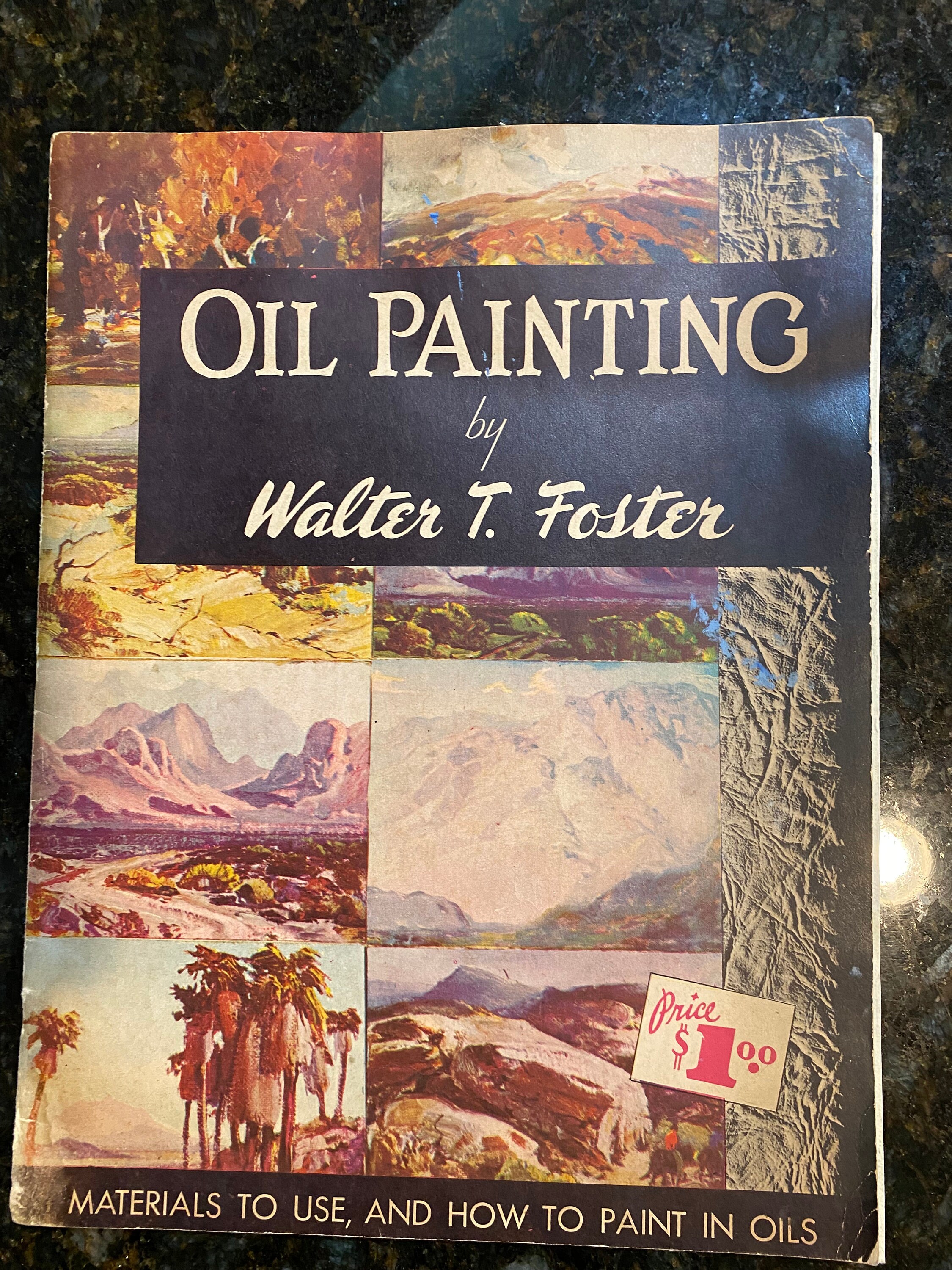 Oil Painting Walter Foster Art Instruction Technique - Etsy