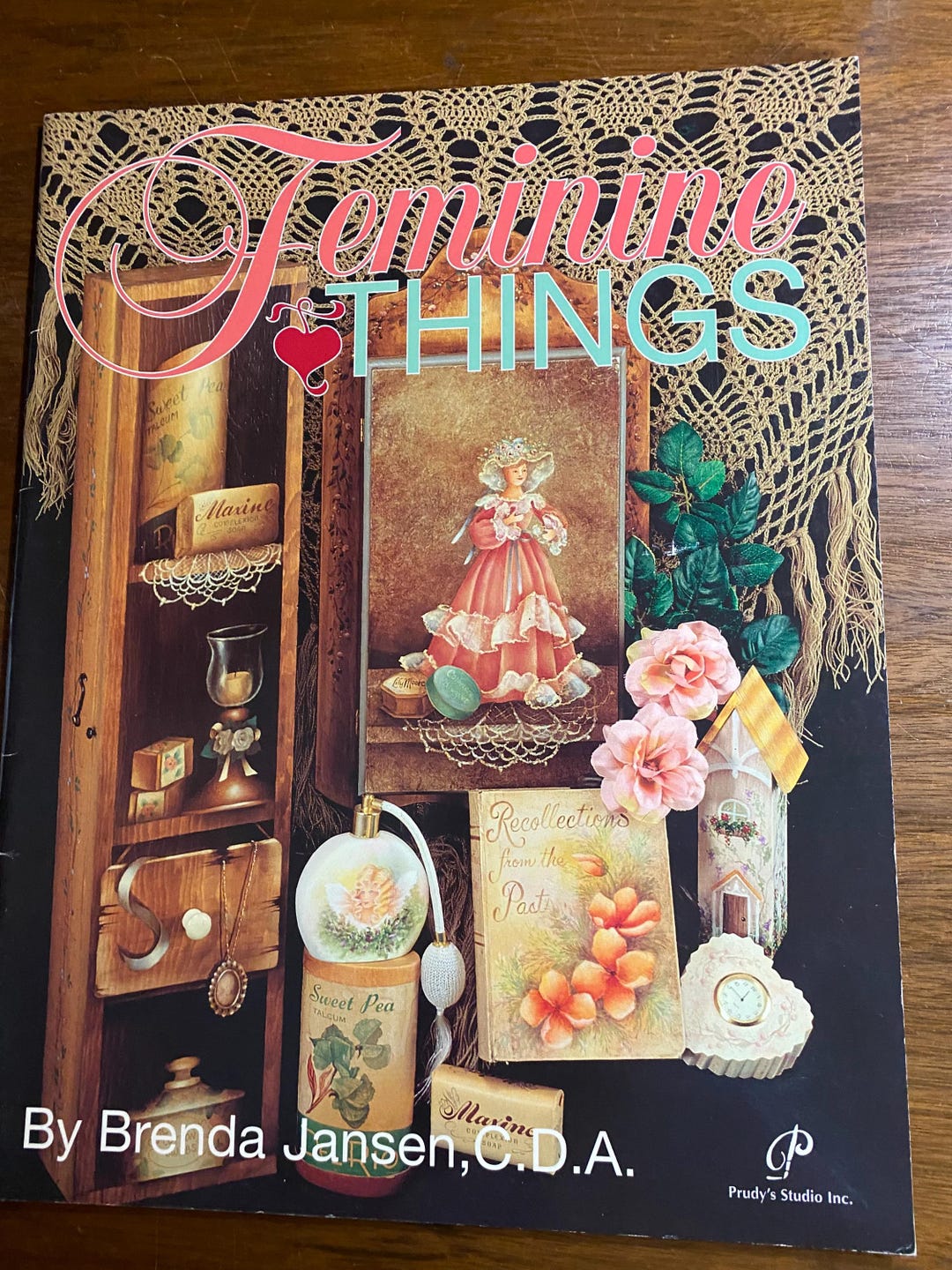 Feminine Things - Flowers Ribbon & Lace - Flower Painting: Brenda ...