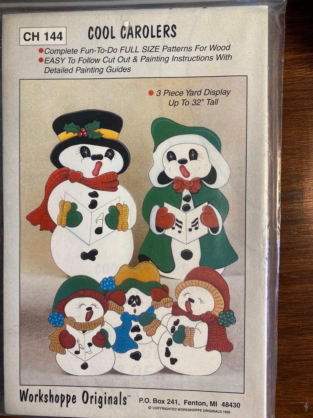 Cool Carolers Snow Family - Wood Cut Out Project Plans, Craft Pattern ...