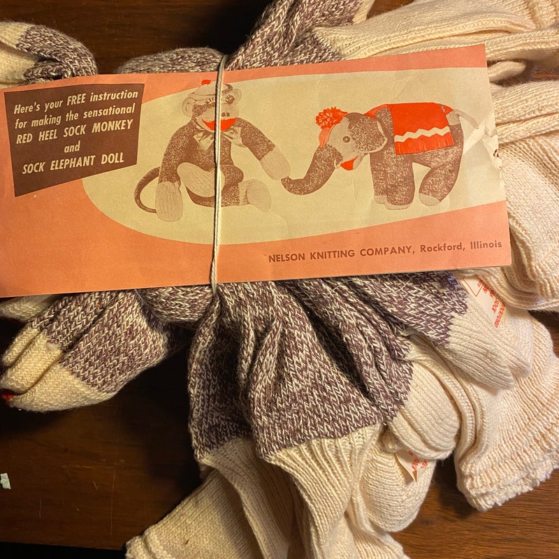 Red Heel Socks - Etsy