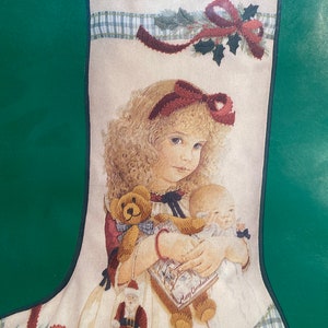 Christmas Stocking - Crewel Embroidery Stitchery Kit: Needle Treasures ...