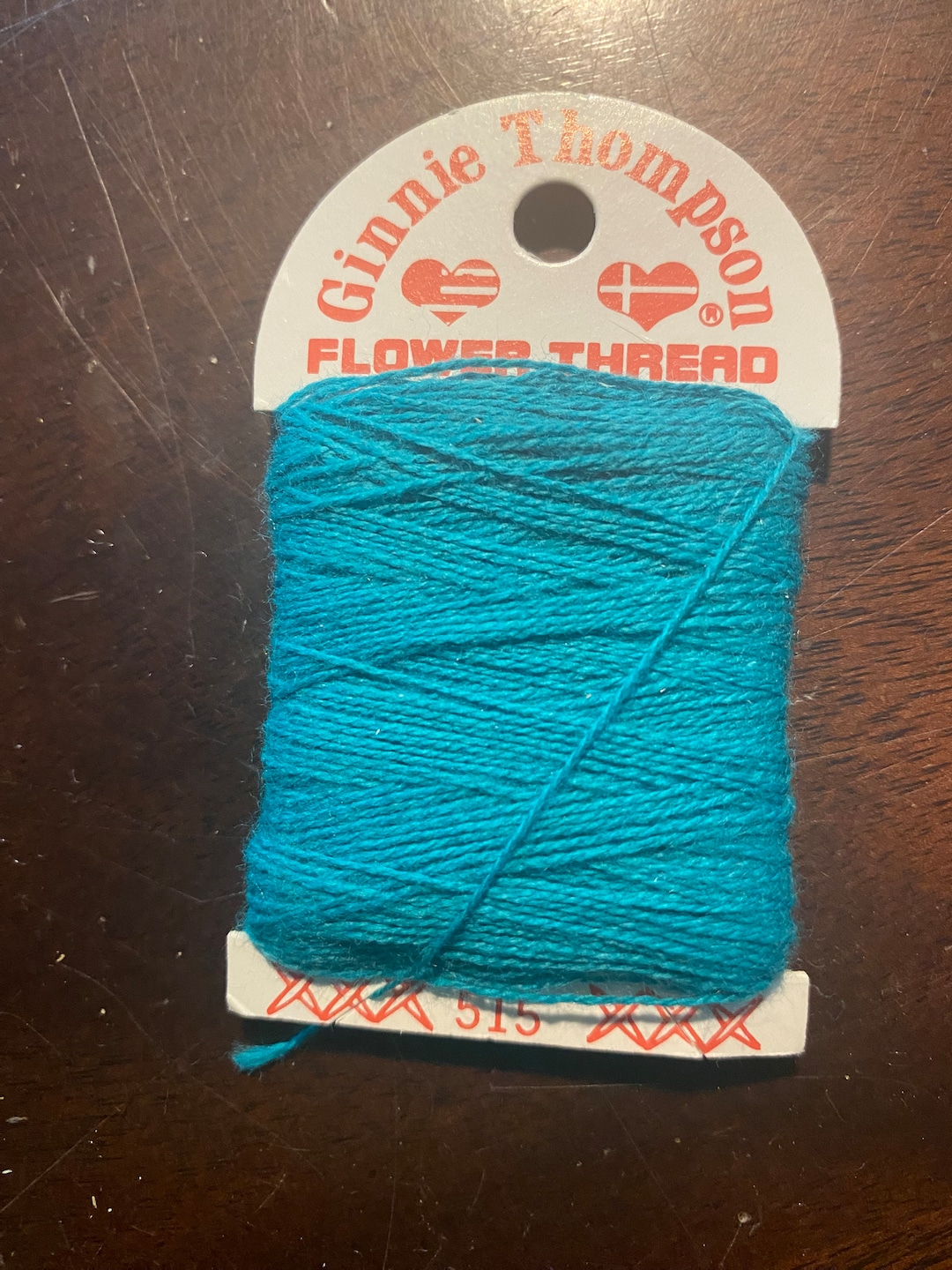 Ginnie Thompson Flower Thread Emerald Green 515 100% Cotton Specialty ...